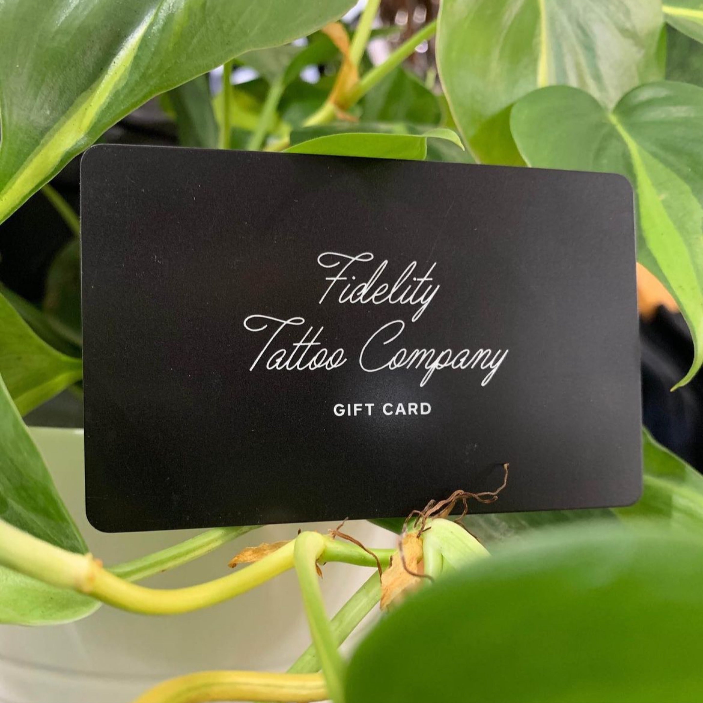 Gift Cards | FIDELITY TATTOO